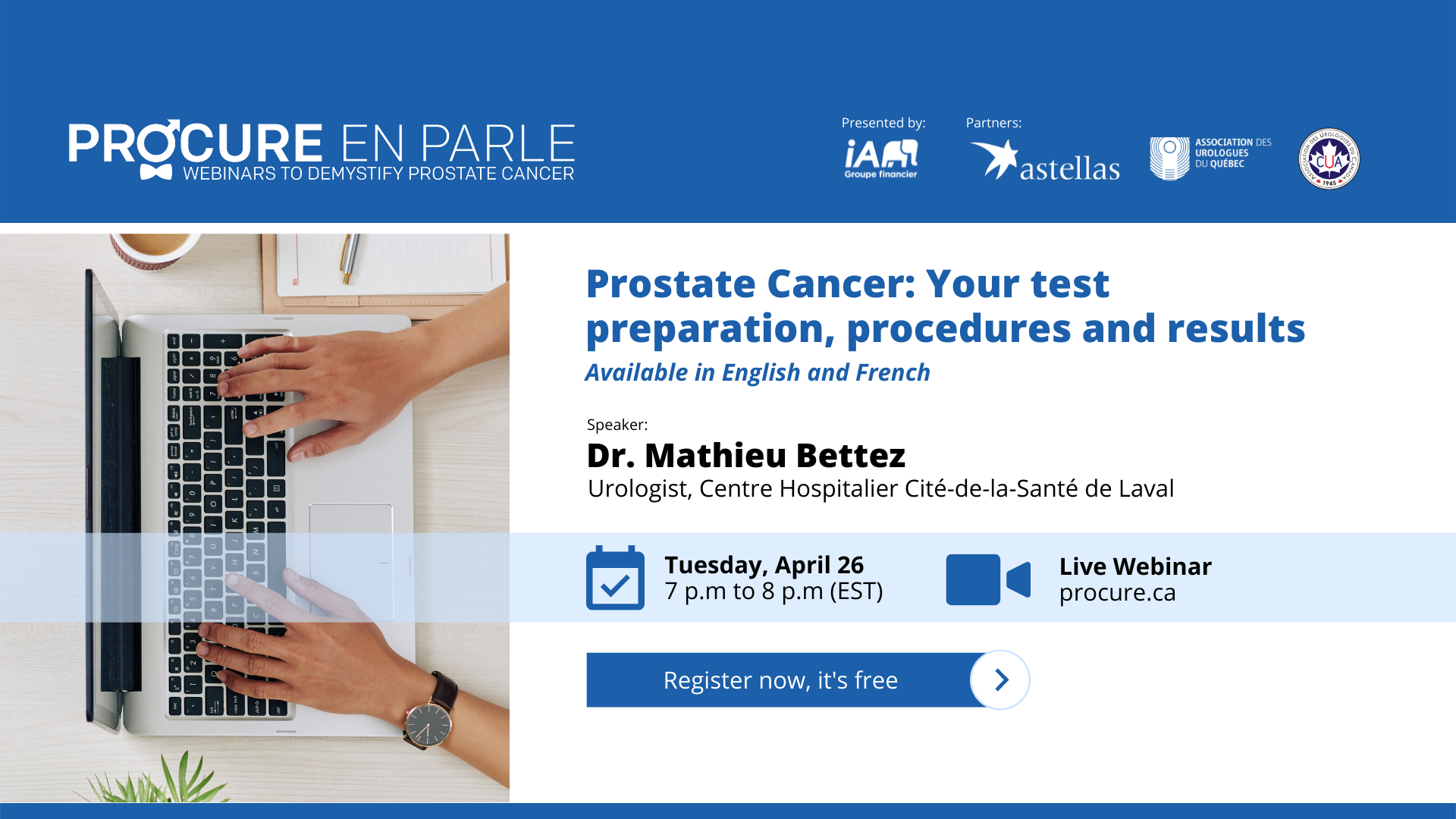 Home PROCURE - The Force Against Prostate Cancer | PROCURE